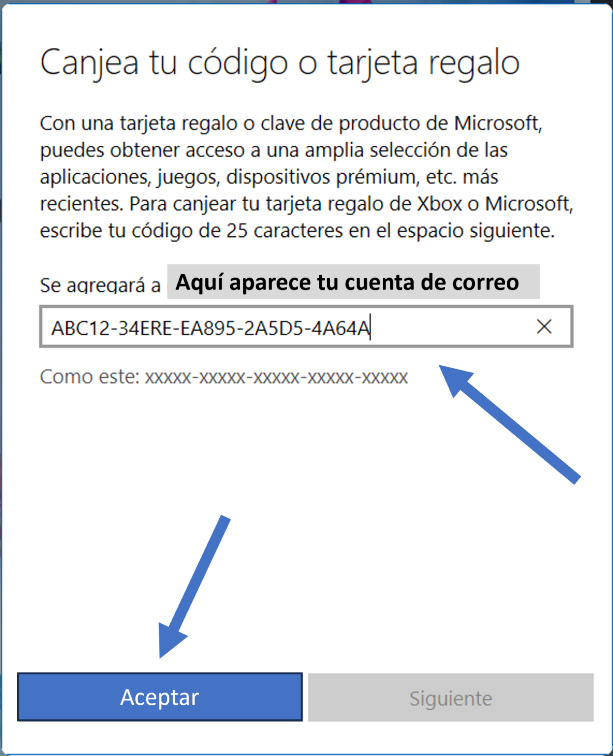 Como canjear un código de regalo en Microsoft Store - DevelJOPH